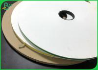 China Decomposable 14mm 15mm Food Grade 60g Nature White Kraft Paper Roll For Straw for sale