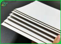 China Recycled Pulp 1mm To 2mm Thick Double Sides White Color Duplex Cardboard Sheets for sale