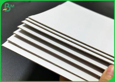 China Recycled Pulp 1mm To 2mm Thick Double Sides White Color Duplex Cardboard Sheets for sale