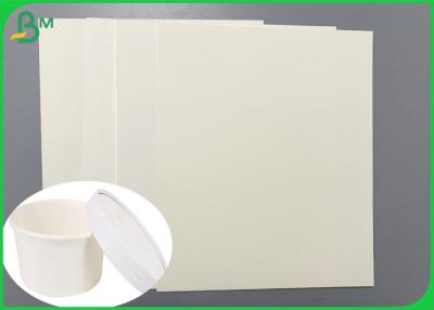 China 250gsm Printable PE Coated Food Grade Paper For Ice Cream Cups And Lids for sale