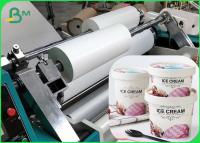 China 250gsm + 20g PE Coated Waterproof Kraft Paper Board For Ice Cream Bowl for sale