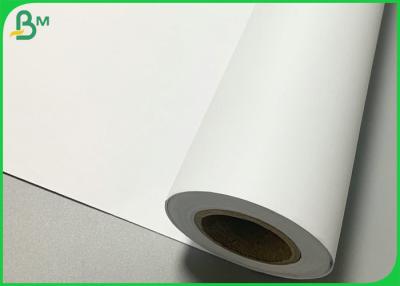 China 880mm x 50m 80gsm CAD Plotter Paper 96 brightness Print Clearly for sale