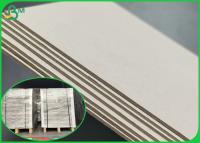 China Durable A4 A3 Sheets 1.2MM 1.8MM Thick Uncoated Two Sides Grey Packaging Board for sale