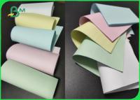 China 50gsm White CB CF Colored CFB Carbonless Copy Paper For Laser And Inkjet Printers for sale