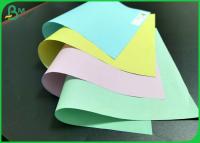 China Computer Printing White And Colorful Non Carbon Copy Paper Jumbo Rolls for sale