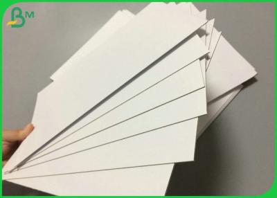 China 1mm 2mm Thickness 2 side Laminated White Board Dense Texture For Puzzle Making for sale