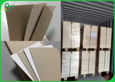 China 1mm 2.5mm Grey Back Laminated White Board Curl Resistant In 660 x 960mm for sale