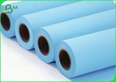 China 80GSM A0 A1 20LB Blue Printing Plotter Paper For Architecture Drawing for sale