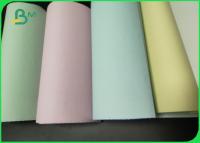 China Carbonless Laser Paper White / Canary / Pink NCR Paper 50gsm for sale