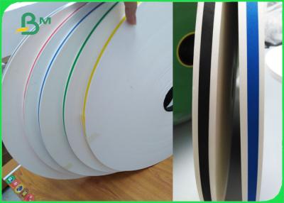 China 100% Certified FDA Paper Straw Base Paper White Kraft Black Color for sale