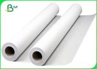 China 42g 45g 50g 60g Pattern Plotting White Paper Uncoated Roll 200m 300m for sale
