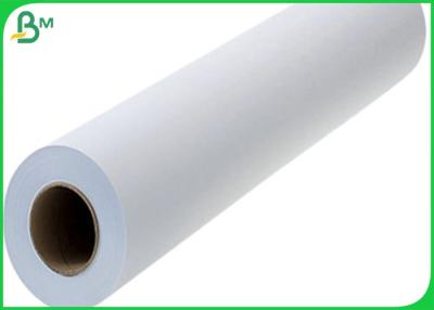 China 2 Rolls 54'' Wide Format 3'' Core 20lb White Bond Paper For CAD Printing for sale