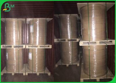 China Manufacturer 300gsm Brown Kraft Paper PE Coated For Take Away Lunch Box for sale