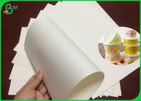 China EU US FDA Certification Approved 210gsm White Kraft Paper For salad bowl for sale