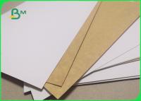 China 300g Clay Coated 1s Kraft Back Paper For Cake Box Tear Resistant 28 x 44inch for sale