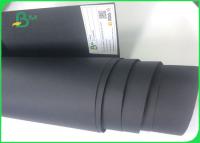 China Anti - Curl Customized Luxury Gift Wrapping Black Color Cardboard In Sheets for sale