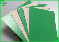 China Green Coated One Side And Other Side Grey Uncoated Cardboard for sale