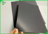 China 170gsm 300gsm Two Side Black Cardstock For Filter Frame 70 cm x 100cm for sale