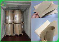 China 600mm Good Stiffiness 100, 125, 150 200 GSM Brown Color Kraft Paper For Packages for sale