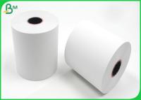 China Waterproof 55gsm 640mm Roll Thermal Paper For Carton Sticker Label for sale