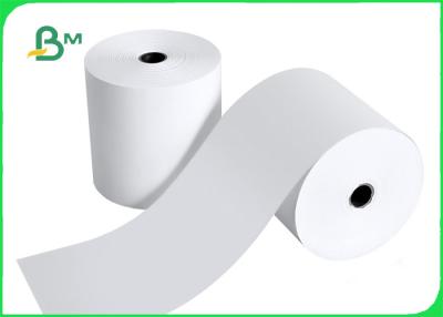 China 55gsm Cash Register Printer Paper For Supermarket Good Tightness 57 x 50mm for sale