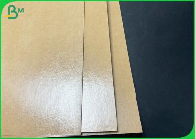 China PE Coated High Stiffness Brown Kradt Paper 300gsm For Food Takeaway Box for sale