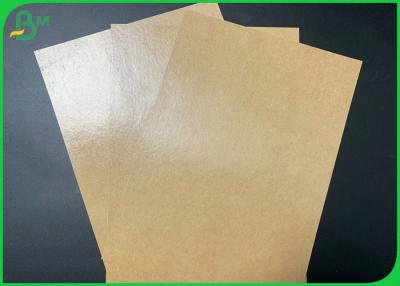 China Food Grade Brown Kraft Paper 270gsm With 15gsm PE Coated For Dry Food Box for sale