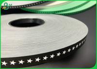 China Food Grade Slitted 60gsm 15mm Black Color Printed Straw Paper For Drink Straw for sale