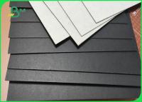 China Greyboard Black Color 1 - Side Thick Paper 2000mic Backing Material for sale