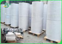 China White 55gsm Receipt Paper Jumbo Rolls ATM Slips Paper 40 Inch Roll for sale