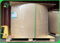 China Poly Coated White Kraft Paper Jumbo Rolls 40gsm + 12g PE PAPER for sale