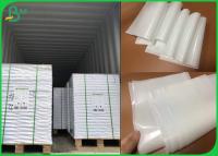 China Food Grade 40gsm + 10g PE Material Coated White Kraft Paper For Hamburger Wrapping for sale