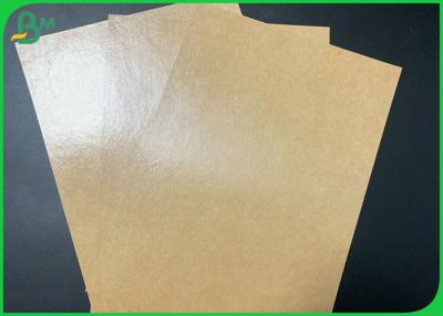 China High Stiffness 300gsm Brown Kraft Paper With PE Coated For Making Lunch Box for sale