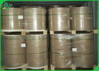 China 30gr 40gr 50gr White Color MG Natural Paper Roll For Hamburger Package for sale