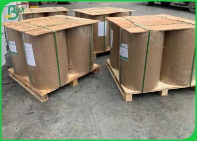 China 31inch Width Eco Kraft Wrapping Paper 80g 100g With Uncoated Type for sale