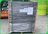 China Mix Pulp 120g to 500g A3 A4 Size Solid Black kraft Paper Board Sheet / Coils for sale