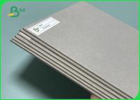 China Recycled pulp Double Sides Grey Color 750gsm 1.2mm Thick Straw Board Sheets for sale