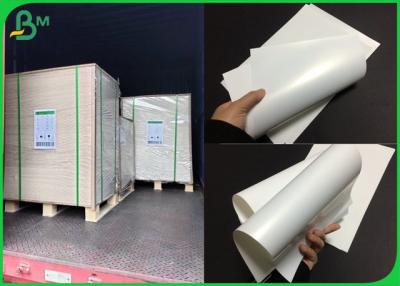 China Matte 130um 150um Single-sided Inkjet Synthetic Paper For Advertisement Printing for sale