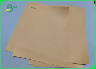 China Strong quality 90gsm Semi Extensible brown Kraft paper rolls for Cement bags for sale