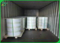 China 756mm 781mm 2 Side Glossy 50gr Woodfree Paper Roll For Product Manual Printing for sale