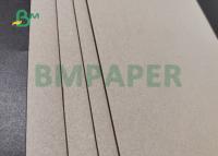 China 1.2mm 1.5mm High Density Grey Paperboard For Hardbook Cover Smooth Surface for sale