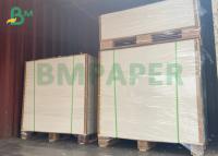 China 250gsm White Faced Coated Brown Kraft Cardboard Medium Weight Paperboard for sale