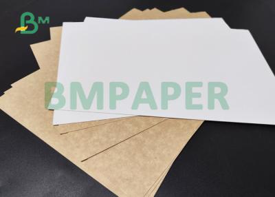 China 270gsm White Coated Kraft Back Paper Board For Fast Food Package 1189 x 841mm for sale