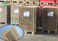 China Unbleached Color 160gsm 180gsm Recycled Pulp Kraft Liner Paper Board Sheets for sale