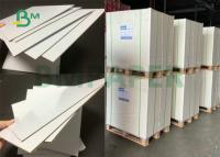 China Laminated Coated Double Sided White Cardboard 2mm 3mm For Hardcover Book for sale