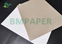 China 250gr Gray With White Coating Paper For Shoe box 77cm * 113cm High Stiffness for sale