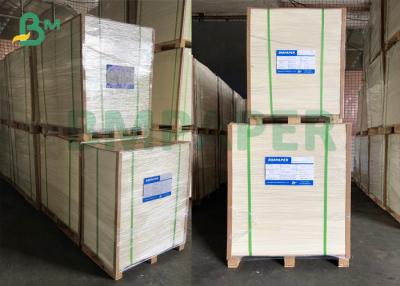 China 0.7mm White Bleached Board 450 X 720mm Sheet For Drink Cup Coasters for sale
