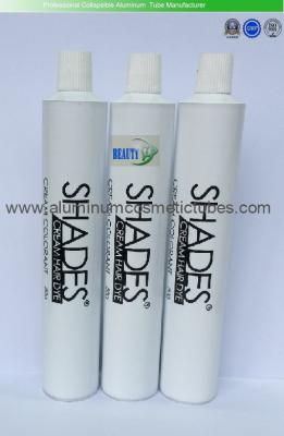 China Skin Care Empty Aluminum Cosmetic Tubes Packaging 50g 28mm Diameter Offset Printing for sale