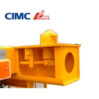 China CIMC 2 Axle Skeletal Semi Trailer for 20ft Container 28T Landing Gear 13T Axle Included for sale