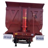 China Customizable Dump Tipper Semi Trailer with 90 /50 King Pin from CIMC HUAJUN for sale